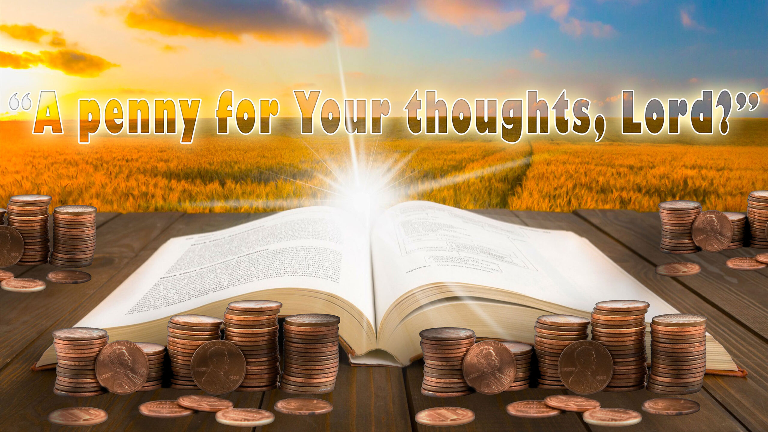A Penny for Your Thoughts, Lord – Slentz Family Blog